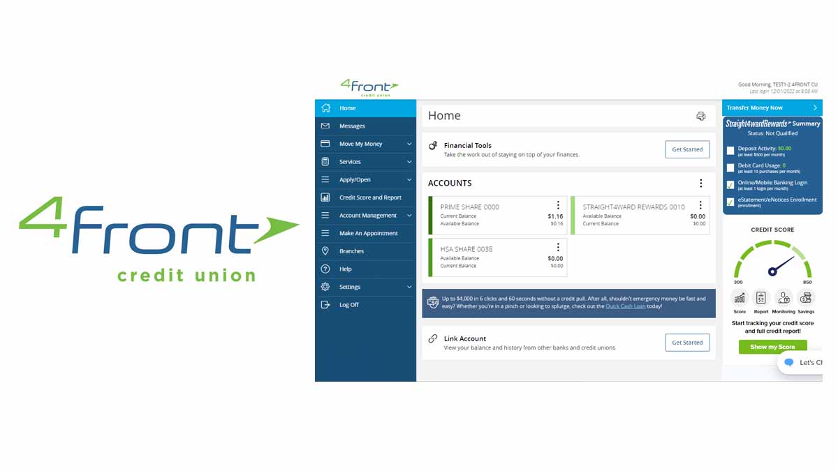 4Front Credit Union Login - How to Access 4Front checking Account ...