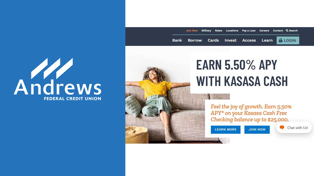 Andrews Federal Credit Union Login - Online Step-by-Step - Mstwotoes